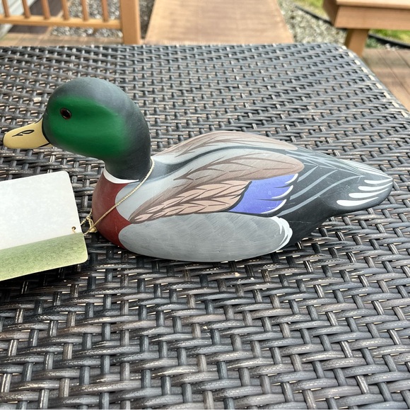 stoney point decoys | Office | Solid Wood Hand Painted Mallard Drake ...